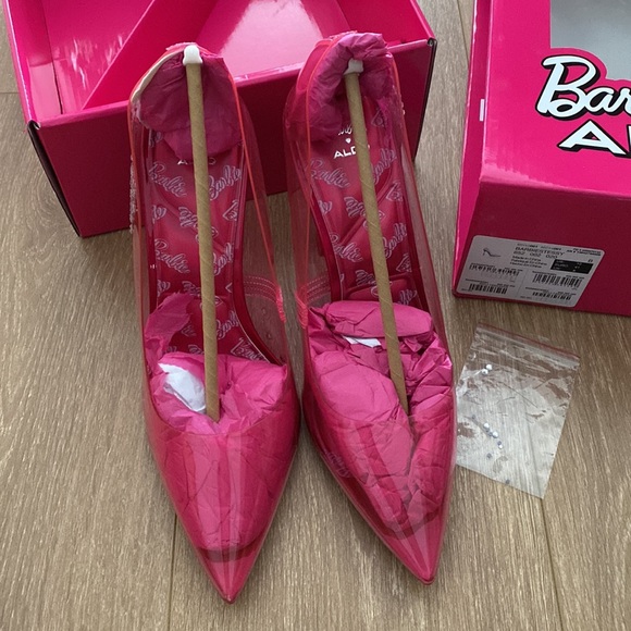 Aldo | Shoes | Barbie X Aldo Barbiestessy Stiletto Heels Fuchsia Pink ...